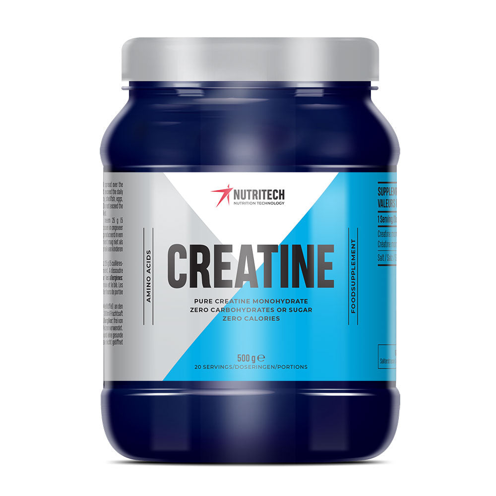 Nutritech 100% Creatine Monohydrate NTCREA500 – Bodytrading Deutschland